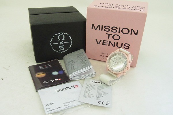X091-N36-999 OMEGA×SWATCH Ω オメガ スウォッチ SPEEDMASTER MOONSWATCH クォーツ 腕時計 ...
