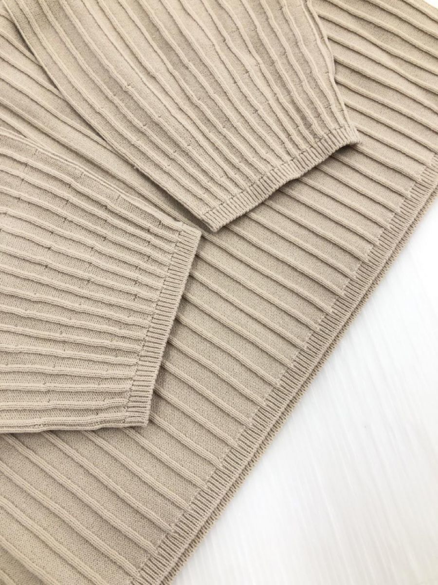 INDIVI インディヴィ サマー ニット セーター size38/ベージュ eac9 レディース(長袖セーター)｜売買されたオークション情報、yahooの商品情報をアーカイブ公開 ...