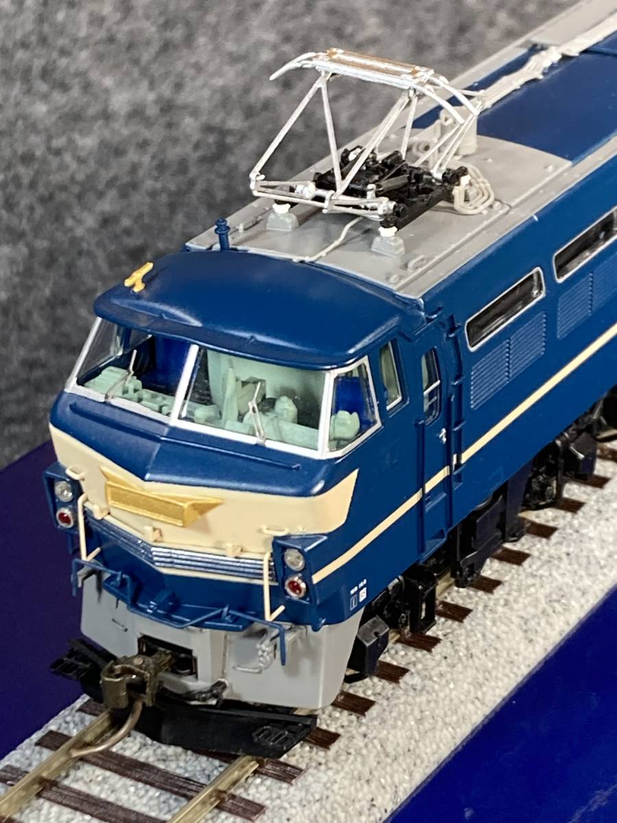 品 天賞堂 EF66 0番台 二次型 32 55号機 国鉄時代 PS17パンタグラフ 黒台車 ブルトレ牽引機 72008 カンタム搭載モデル ...
