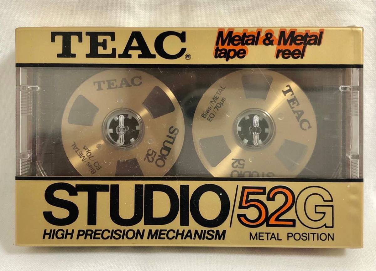 TEAC/ティアック Metal tape &Metal reel STUDIO/52G カセットテープ メタルポジション/オープンリール ...