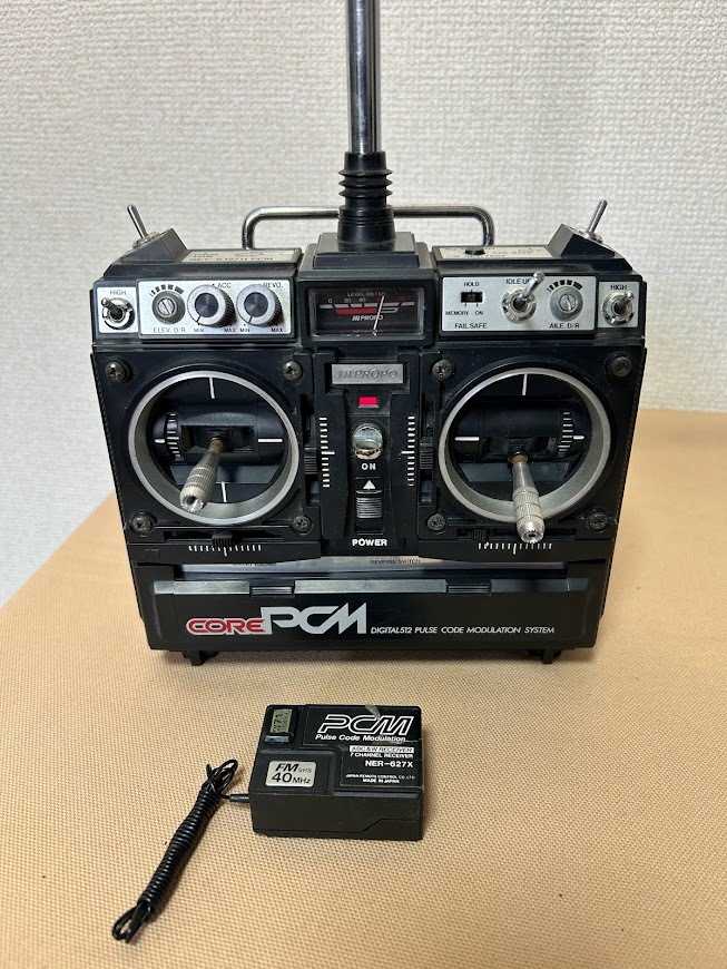 JR CORE PCM 7CH ヘリコプター用 送受信機セット(プロポセット)｜売買されたオークション情報、yahooの商品情報をアーカイブ ...