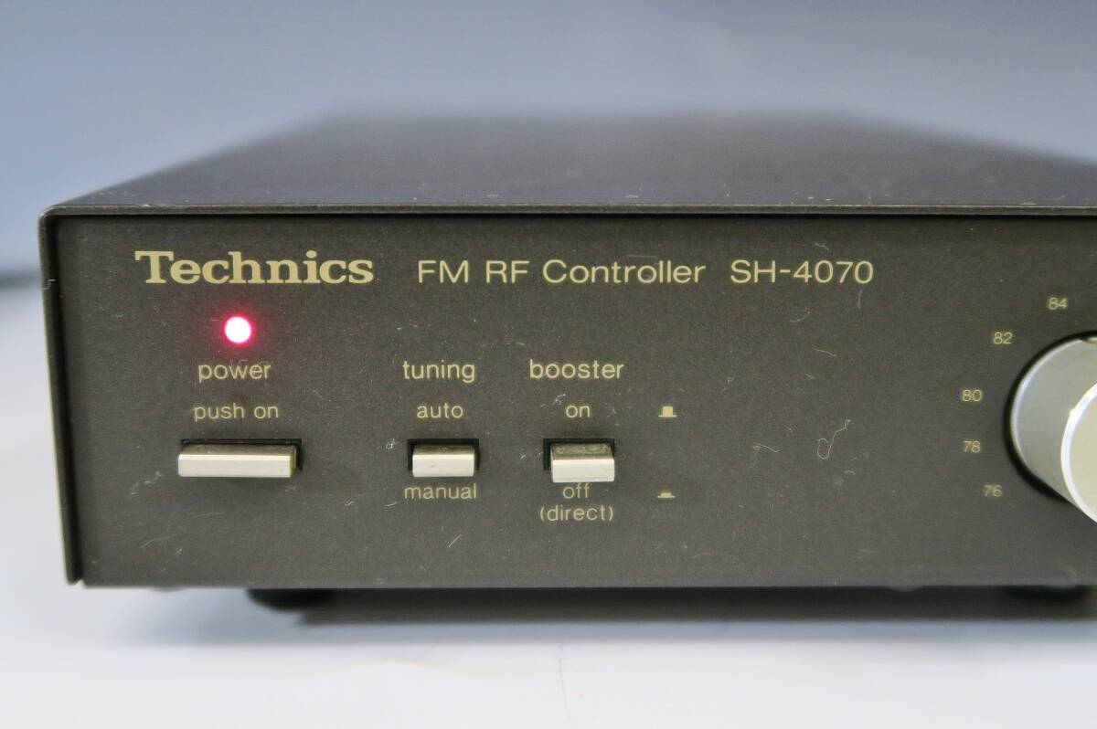 Technics/テクニクス SH－4070 FM受信ブースター 212 FM/RF/Controller(チューナー)｜売買された ...