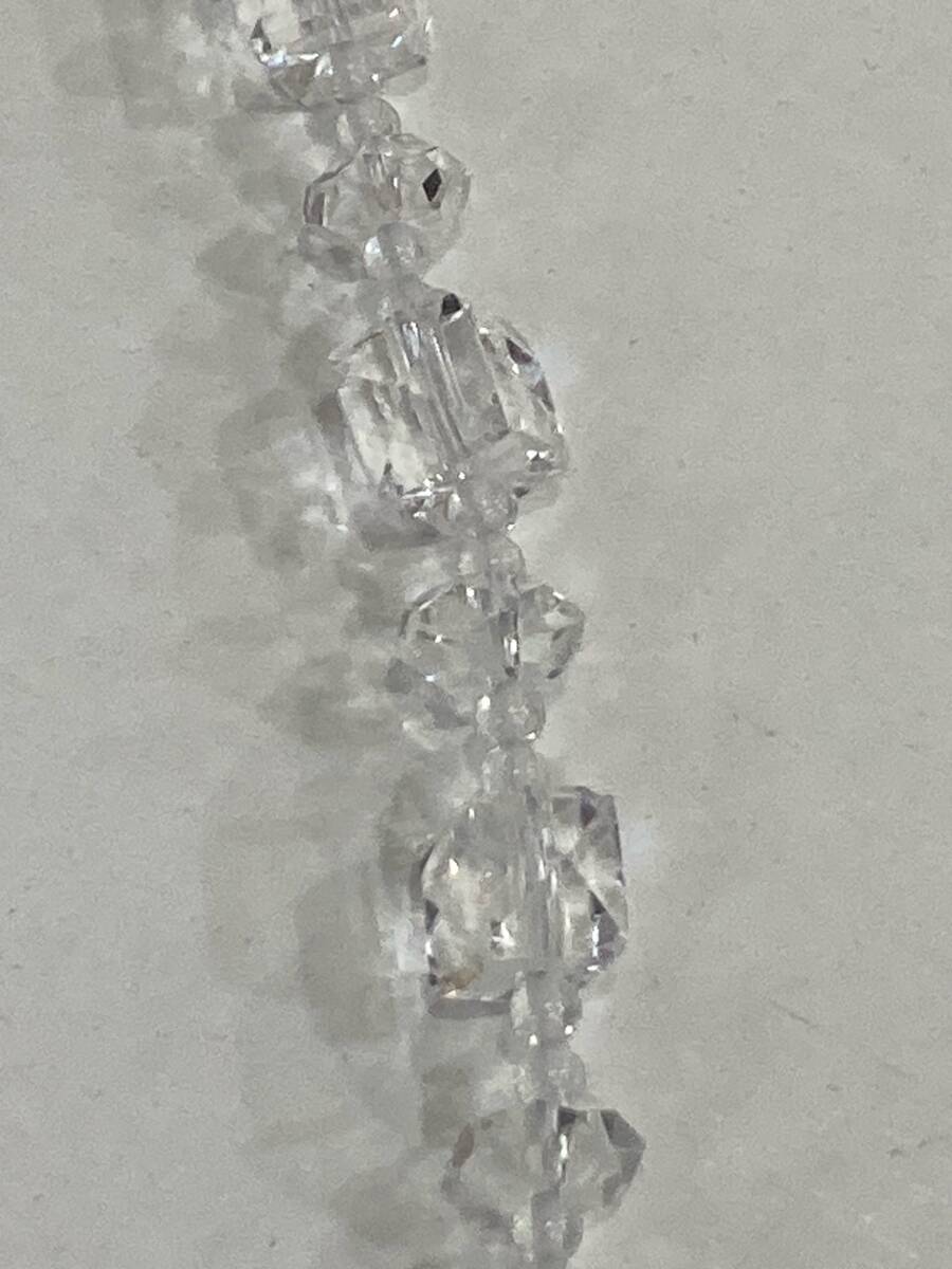 G 19005 ロッククリスタル ネックレス 天然クォーツ 留め具K18WG 鑑別書付属 水晶(クリスタル、水晶)｜売買されたオークション情報 ...