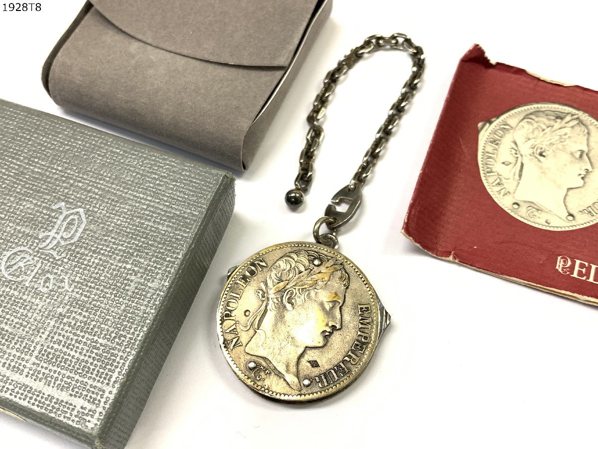 ELOI エロアペルネ社 コインナイフ 1812 ナポレオン 5フラン 銀貨 多機能ナイフ ヴィンテージ 箱 ヤスリ ハサミ ブレード 1928T8-20(その他)｜売買されたオークション情報 ...