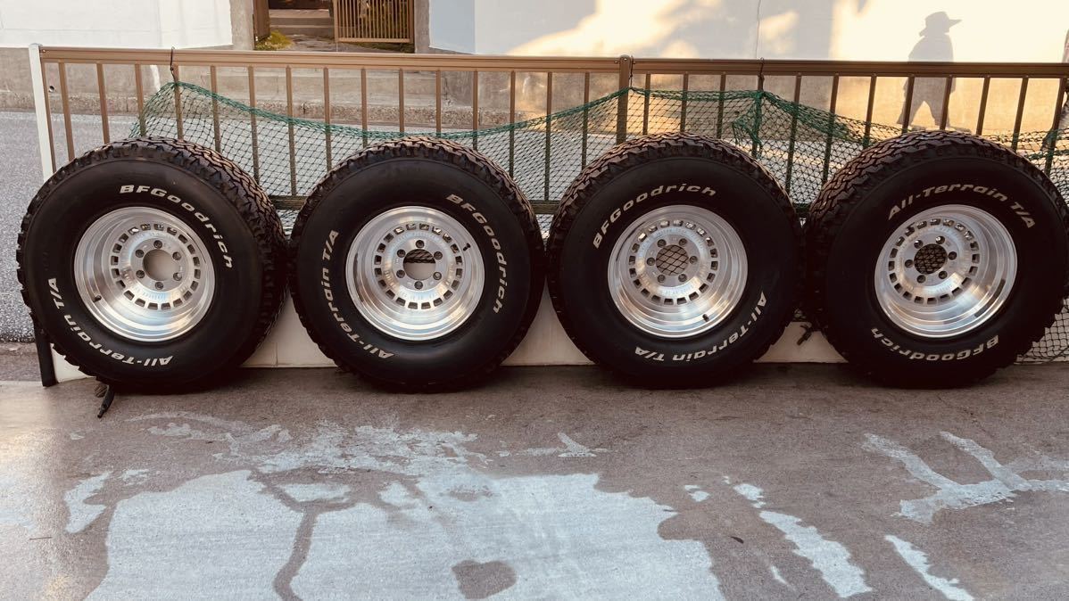 MAD JAYSON 4×4ショップ海王オリジナルMUD DRUGER DV-01 16 9.0J-30 PCD139.7 6H 295/75 ...