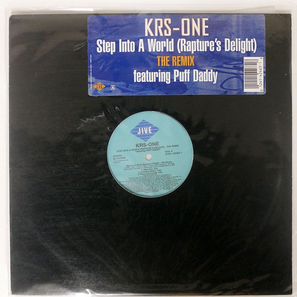 米 KRS ONE/STEP INTO A WORLD RAPTURE’S DELIGHT - THE REMIX/JIVE ...