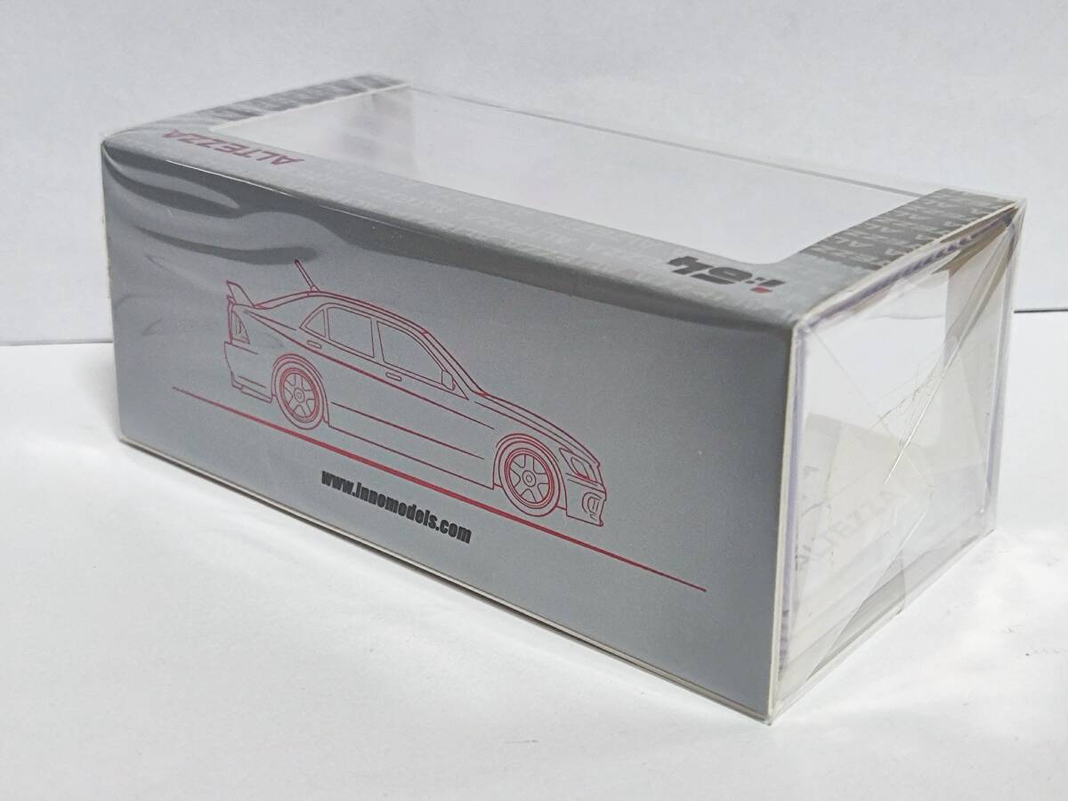 INNO MODELS 1/64-トヨタ アルテッツァ RS200 Z-Edition シルバー IN64-RS200-SL /iNNO64 ...