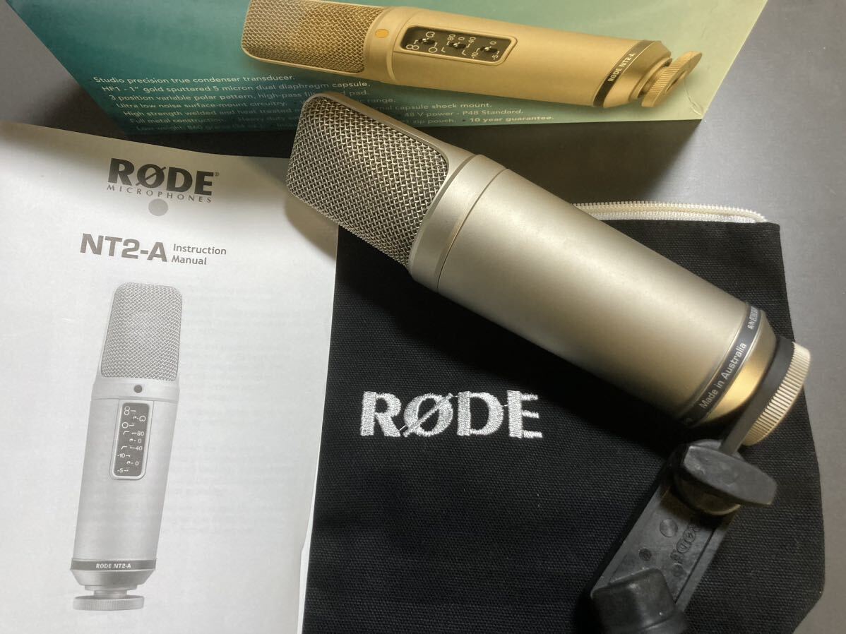動作 RODE NT2-A 定番 コンデンサーマイク シルバー ルード(コンデンサーマイク)｜売買されたオークション情報、yahooの商品情報 ...