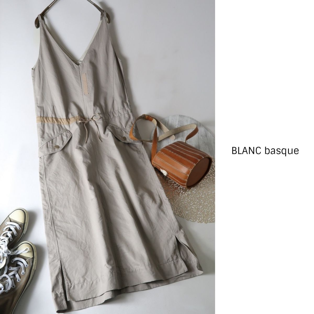 2万 ブランバスク BLANC basque 洗える ラム糸ライトモールスキンワンピース 38サイズ M-S 2165(ワンピース)｜売買されたオークション情報、yahooの商品情報を ...