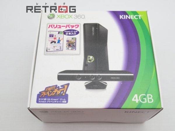 Xbox 360本体 4GB＋Kinect バリューパック Xbox 360(テレビゲーム)｜売買されたオークション情報、yahooの商品情報をアーカイブ公開 - オークファン（aucfan.com）
