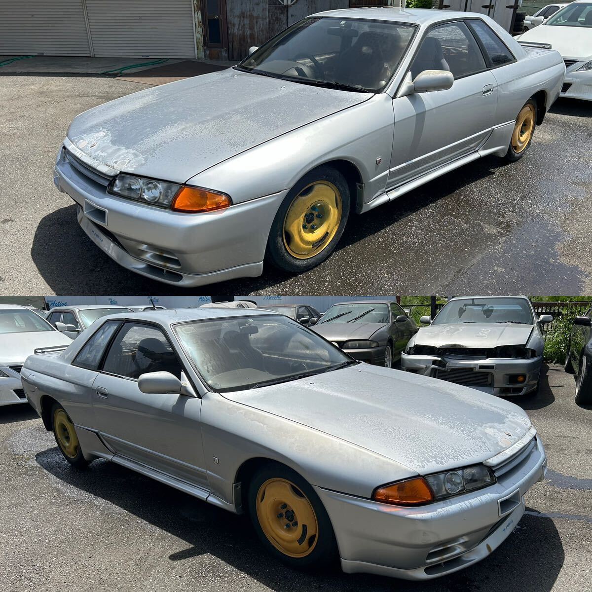 日産 BNR32 スカイライン GTR V.spec 一時抹消 書類付 平成5年式 KLO エンジン ミッション有(日産)｜売買された ...