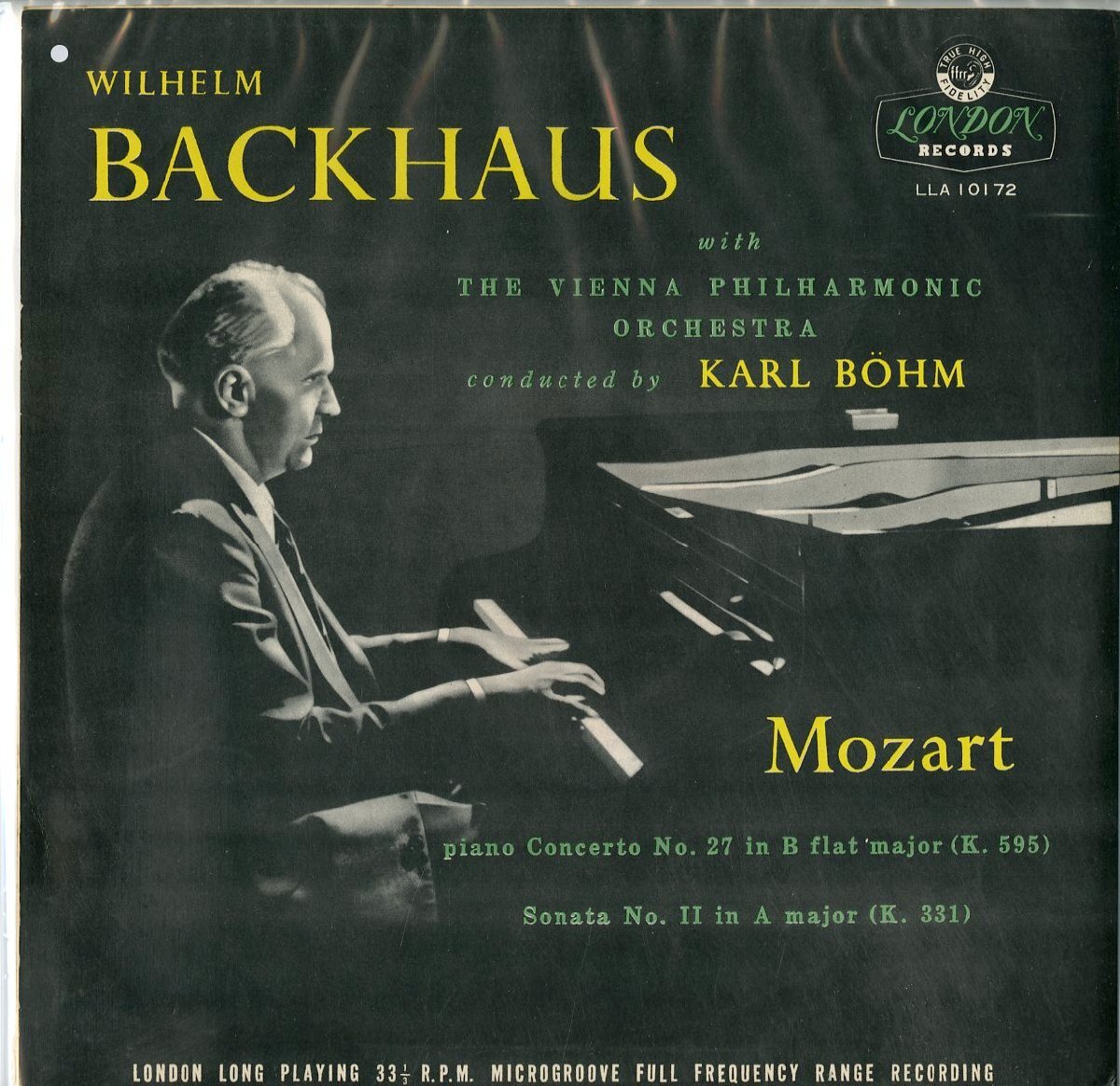 日LONDON LLA10172ウィルヘルム バックハウス モーツァルト ピアノ協奏曲第27番 トルコ行進曲付きK.331(協奏曲)｜売買されたオークション情報、yahooの商品情報を ...