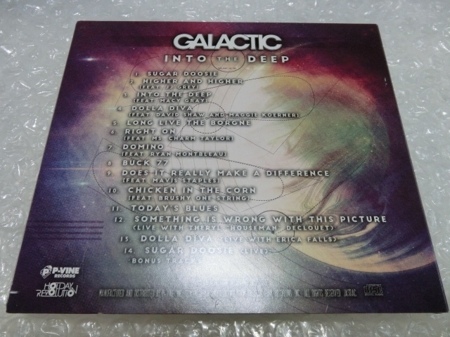 CD GALACTIC Mavis Staples Macy Gray JJ Grey Ryan Montbleau Brushy One ...