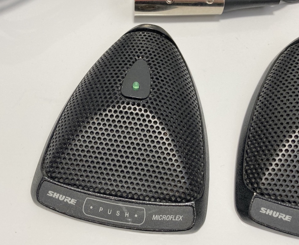 SHURE シュアー MX393/C バウンダリーマイク ペア 2台セット コンデンサーマイク(コンデンサーマイク)｜売買されたオークション ...