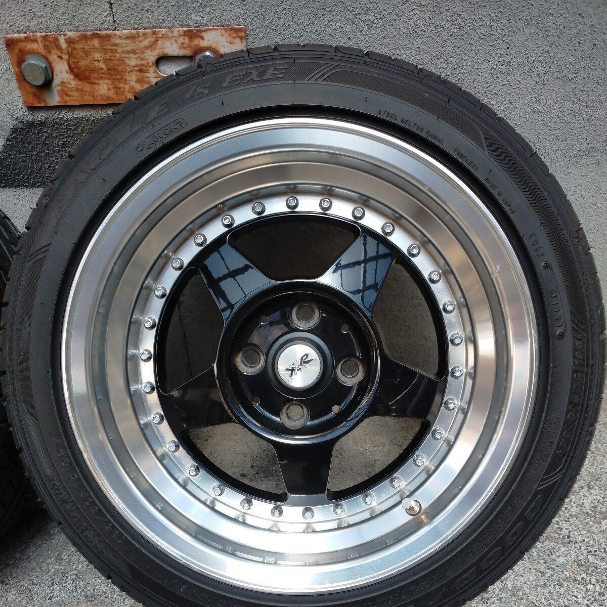 XXR 15インチ 8j PCD100 195/50R15 4本(ラジアルタイヤ)｜売買されたオークション情報、yahooの商品情報を ...