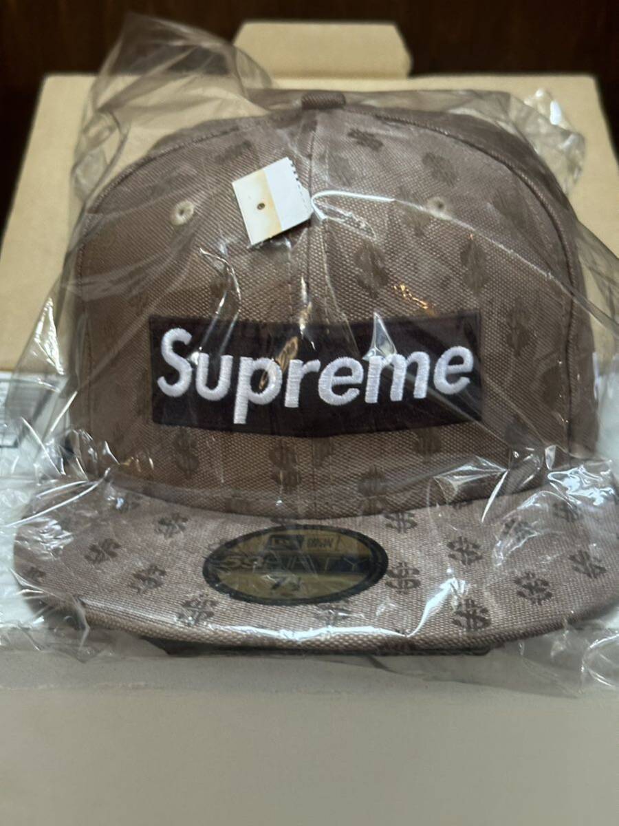 Supreme Monogram Box Logo New Era Brownシュプリーム7 1/2(帽子)｜売買されたオークション情報 ...