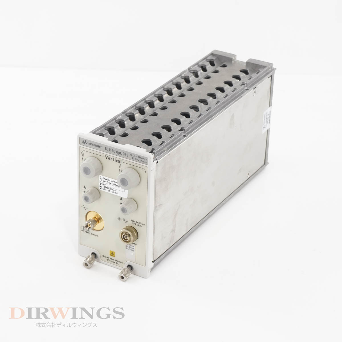 DW 8日保証 86116C ATO-70590 Keysight OPT 025 UK6 hp Keysight 80GHz ...