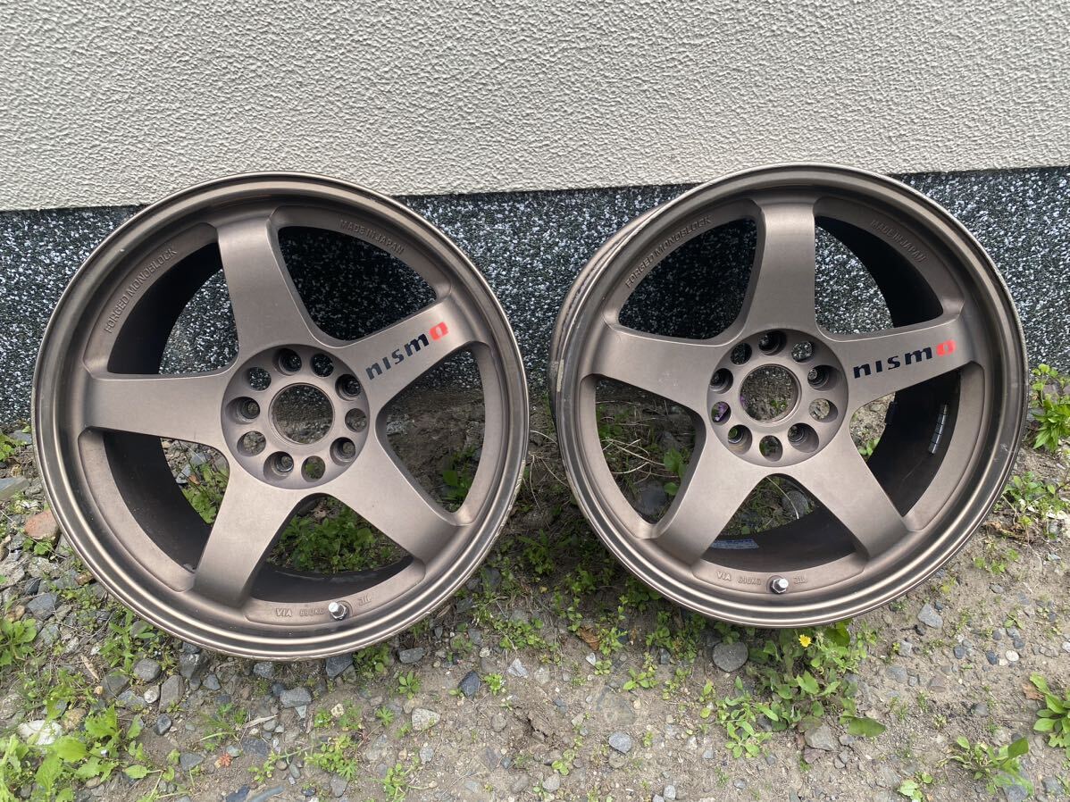 NISMO LMGT4 RAYS 9j+22 17インチ GTRサイズ LM GT4 ニスモ ニスモホイールレイズ スカイライン シルビア ...