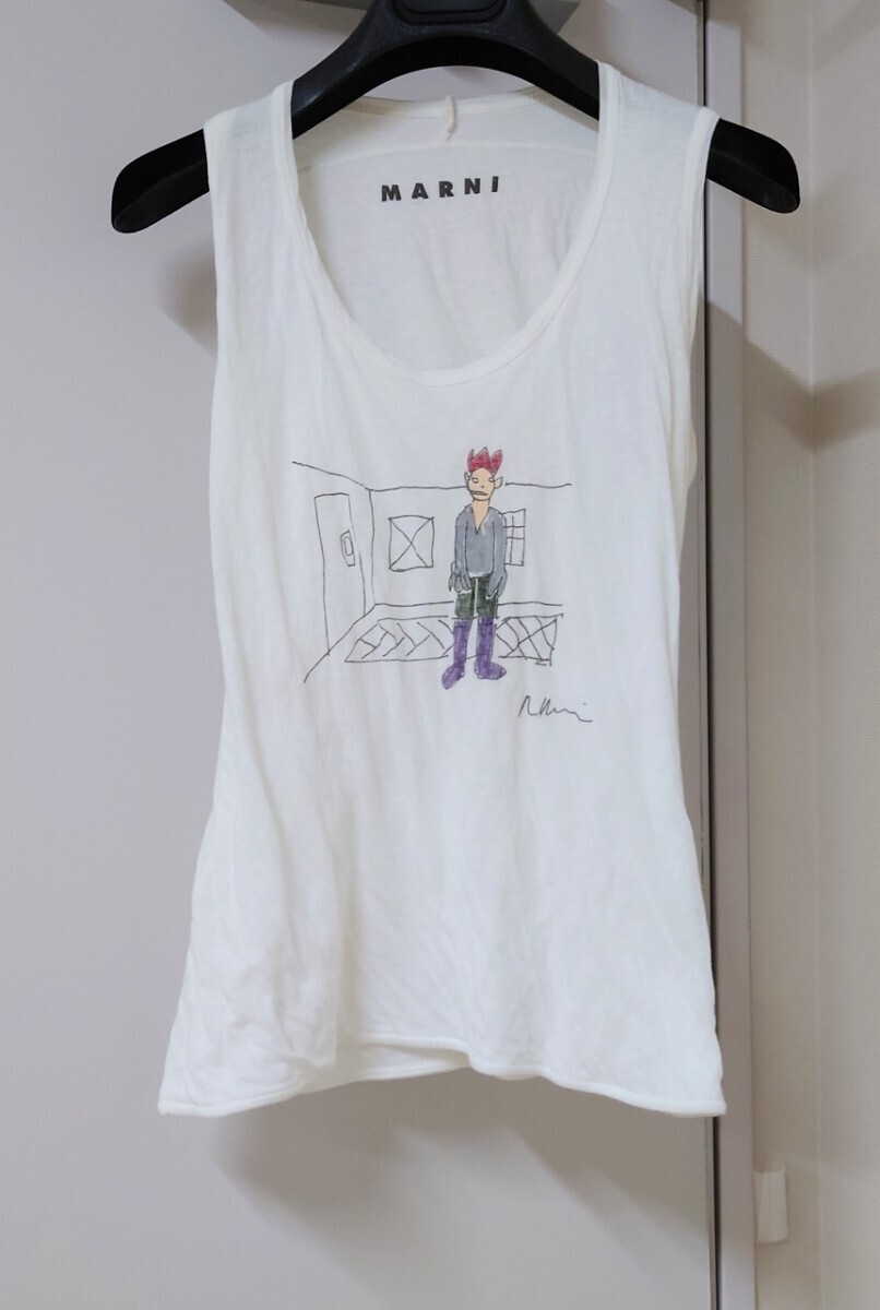 MARNI x RICHARD PRINCE イラスト 42IT タンクトップMarni's World Special Edtn 2007 ...