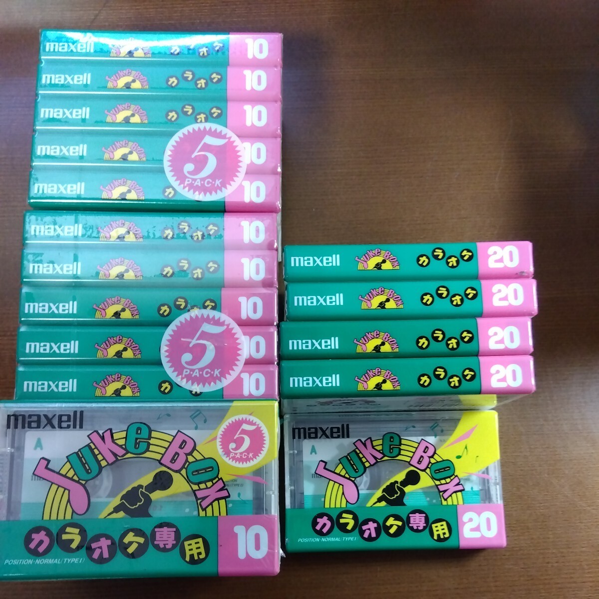 カセットテープ 10分96本 20分11本 maxell SONY TDK AXIA Panasonic Konica ノーマル カラオケ UR A1 HF AE XR1 jb Jake ...