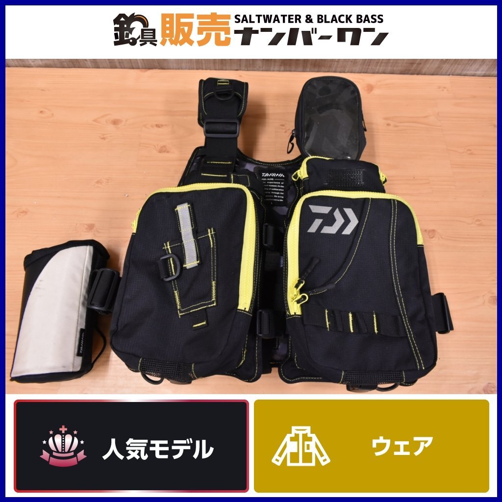 1スタ ダイワ フロートゲームベスト DF-6403 L サイズ DAIWA フローティングベスト ゲームベスト ロックショア 等に KKR_O1(ライフジャケット)｜売買されたオークション ...