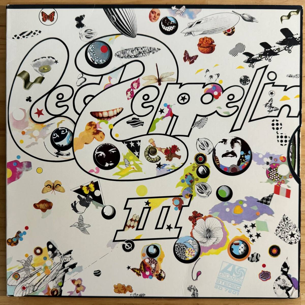LP ROCK/LED ZEPPELIN/III/ATLANTIC SD 7201/US 77年 MONARCH PRESS SPECIAL ...