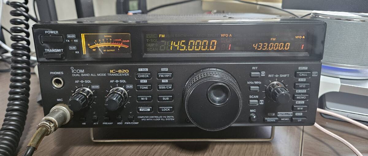 ICOM IC-820D(固定)｜売買されたオークション情報、yahooの商品情報をアーカイブ公開 - オークファン（aucfan.com）