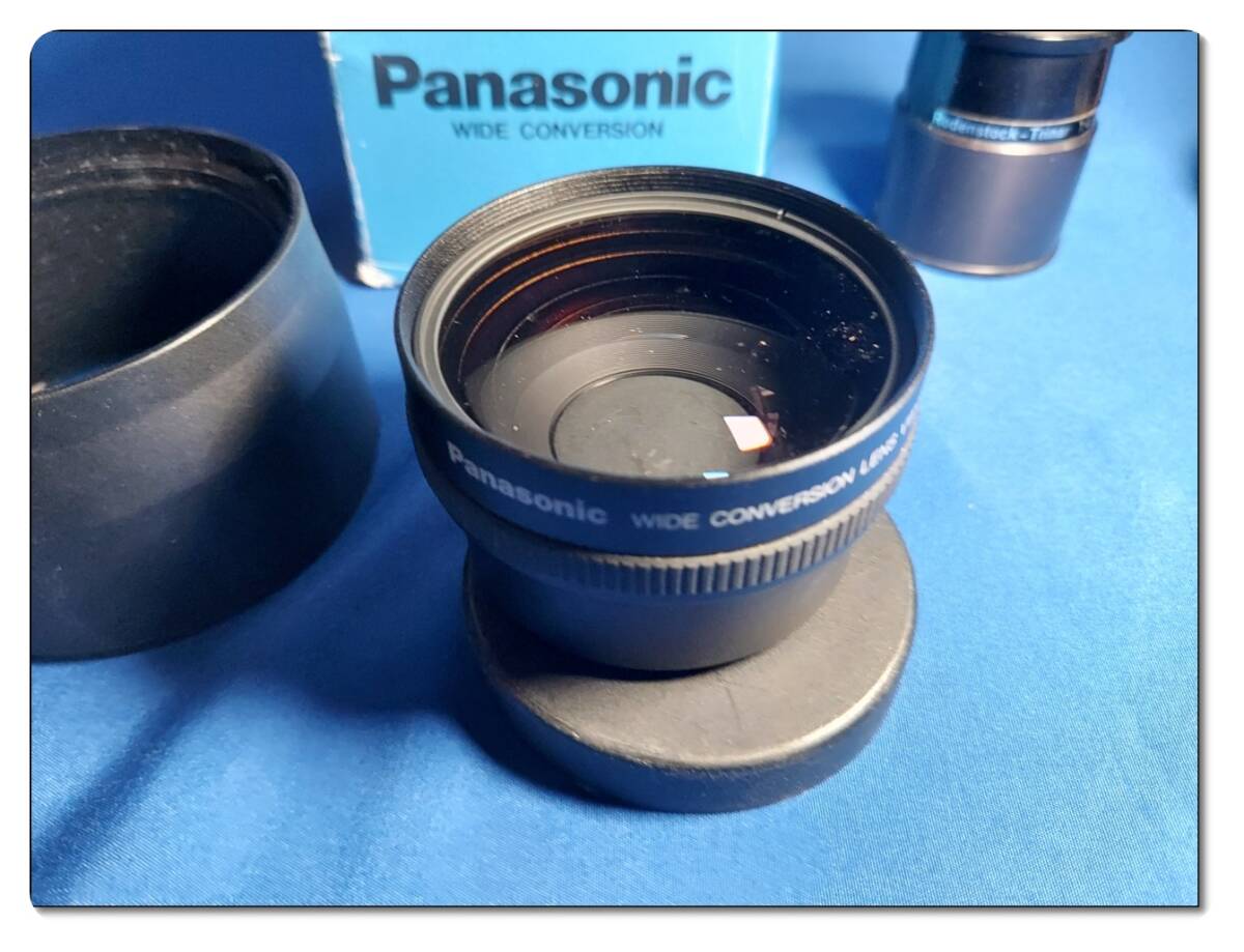ポ Rodenstock-TRINAR 1:4 5 f=50mm/ EL-NIKKOR 1:4 50mm/Panasonic VW-LW3 0 ...