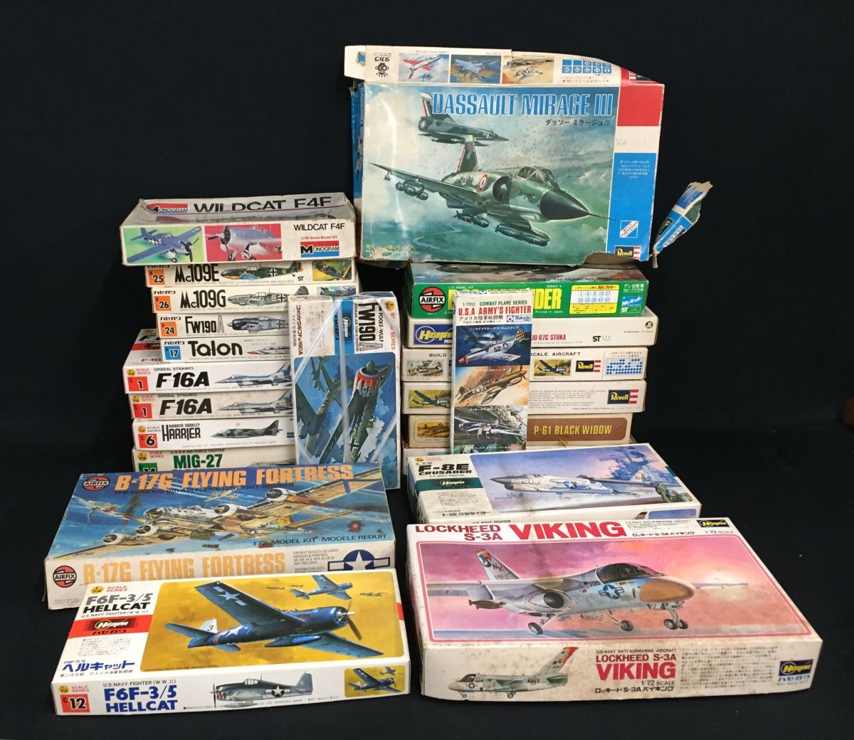 S526 戦闘機プラモデルまとめて 組み立て中 部品足らずなど ジャンク品 /140(軍用機)｜売買されたオークション情報、yahooの商品 ...