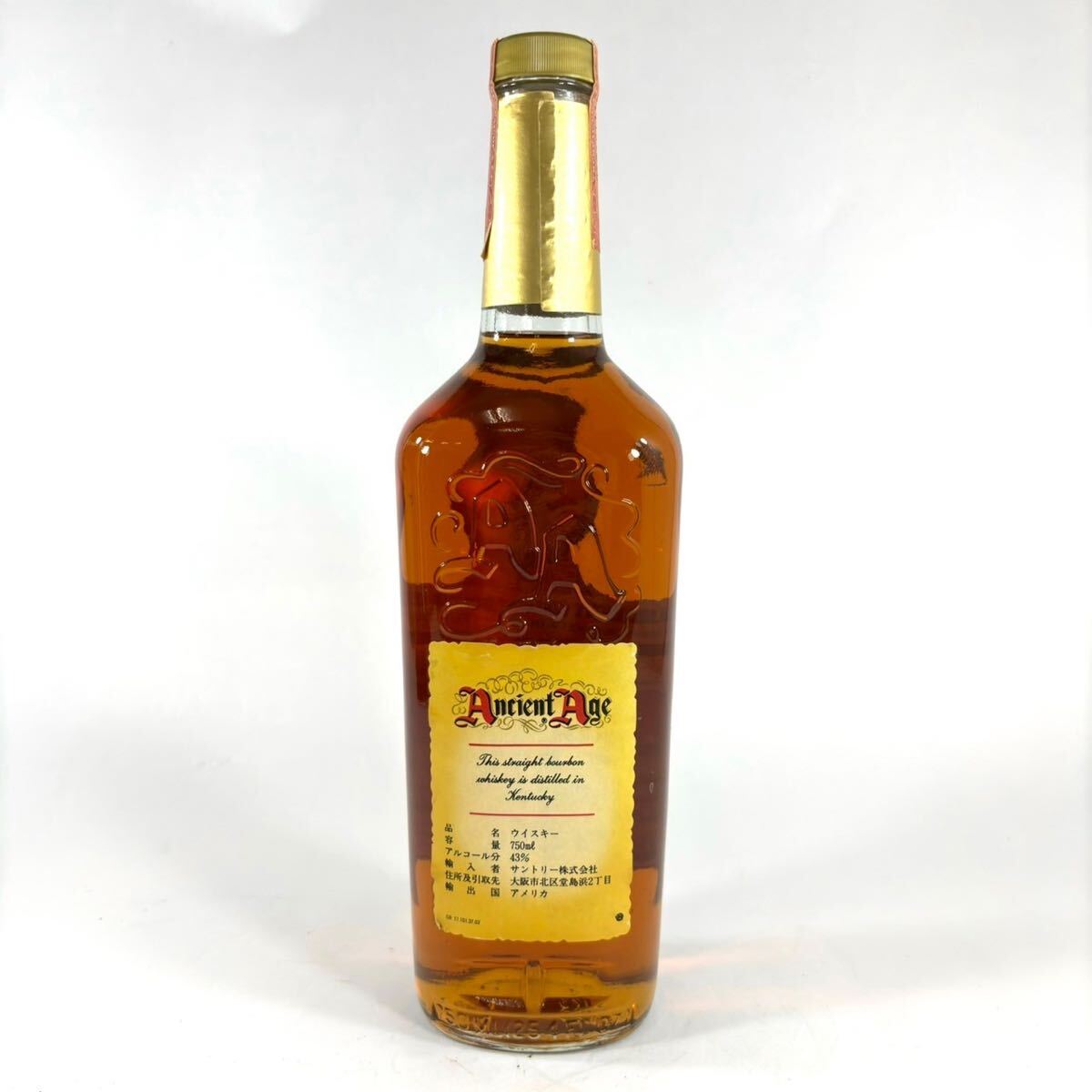 1円スタート ANCIENT AGE 86 エンシェントエイジ ケンタッキー バーボン ウィスキー 750ml 43% 激レア RK(スコッチ ...