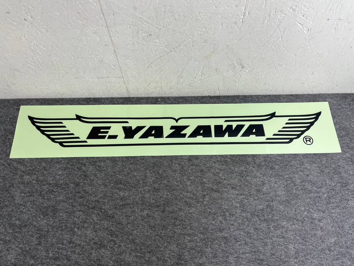 7-S4 矢沢永吉 ロゴステッカー カッティングステッカー 黒 羽ロゴ YAZAWA EIKICHI 現状品 返品交換不可(その他)｜売買され ...