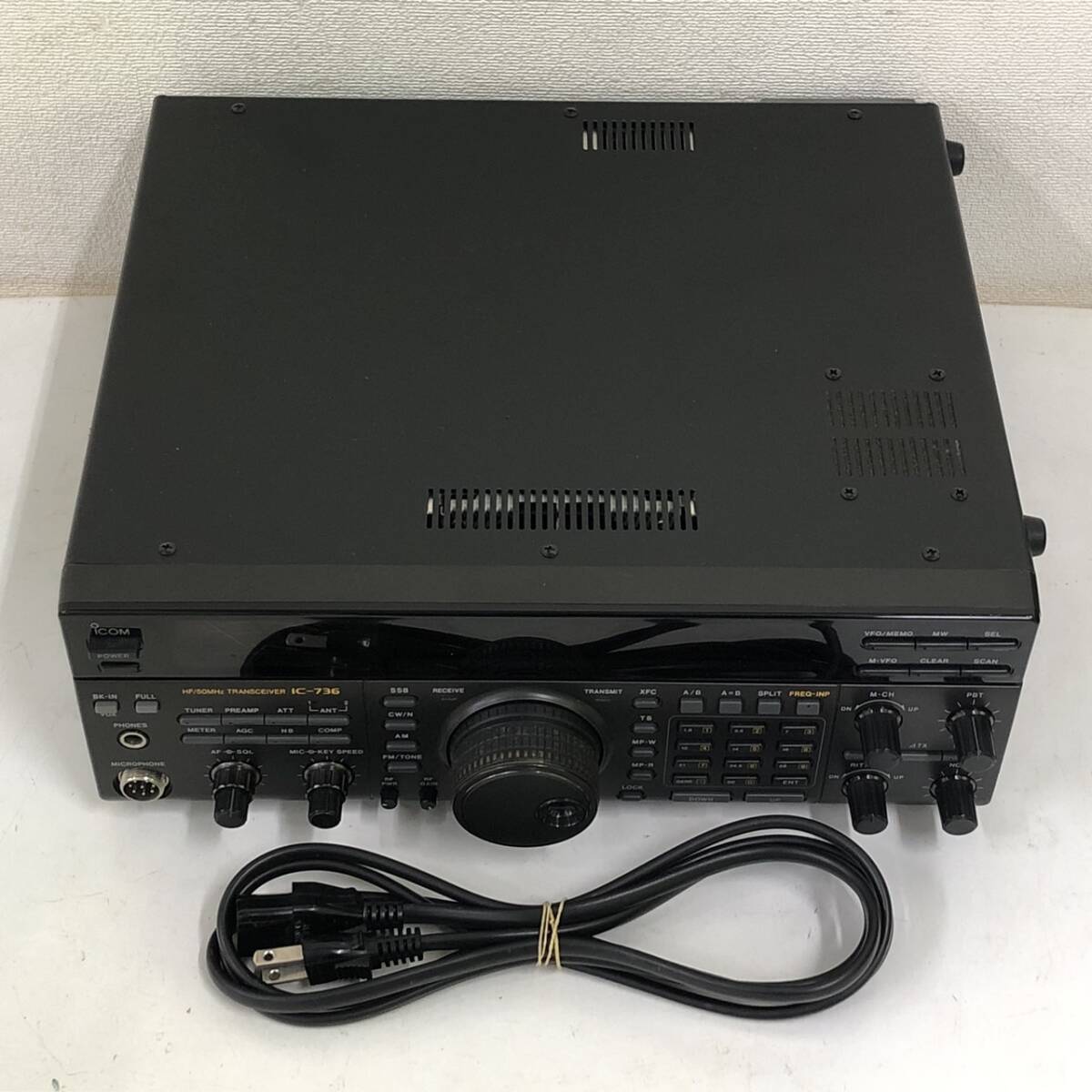 24名/038366-4/Y073-104/AS20000 名古屋 iCOM アイコム IC-736 01581 HF/50MHz ...