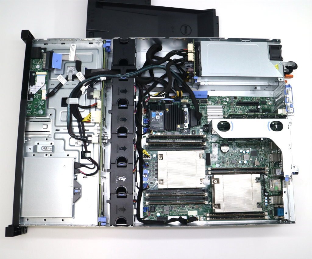 DELL PowerEdge R530 Xeon E5-2609 v3 1.9GHz 2 メモリ128GB 500GBx2台 SATA3.5 ...