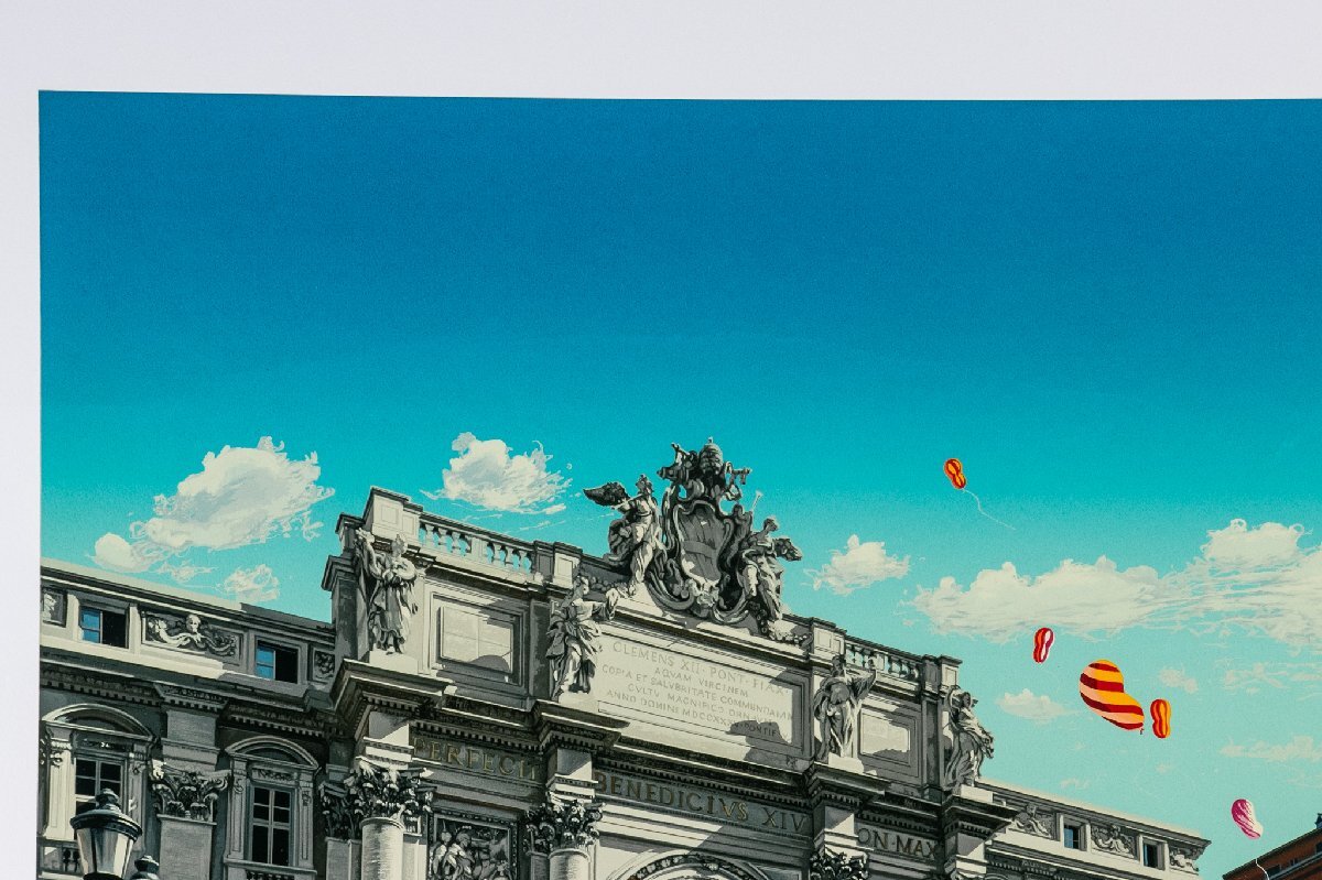 絵画 ヒロ ヤマガタ アースリーパラダイスインローマ シルクスクリーン 32/195 エンボス サイン シート E652 ギャラリー 画廊(シルクスクリーン)｜売買されたオークション情報 ...