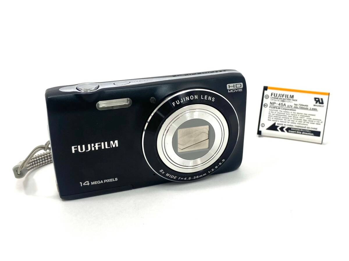 ジャンク品 FUJIFILM/フジフィルム FinePix JZ100 f=4.5-36mm 1:2.9-5.9 コンパクト デジタルカメラ ...