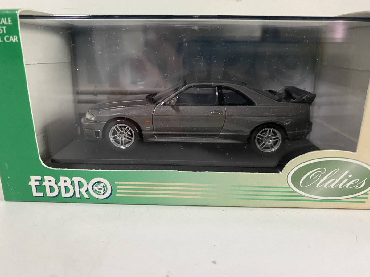t473 EBBRO エブロ 1/43 ミニカー 模型 NISSAN SKYLINE GT-R R33/Clarion NISMO GT-R ...