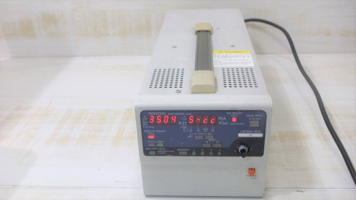 KENWOOD LW301-151S ELECTRONIC LOAD 電子負荷装置(アマチュア無線)｜売買されたオークション情報、yahooの ...