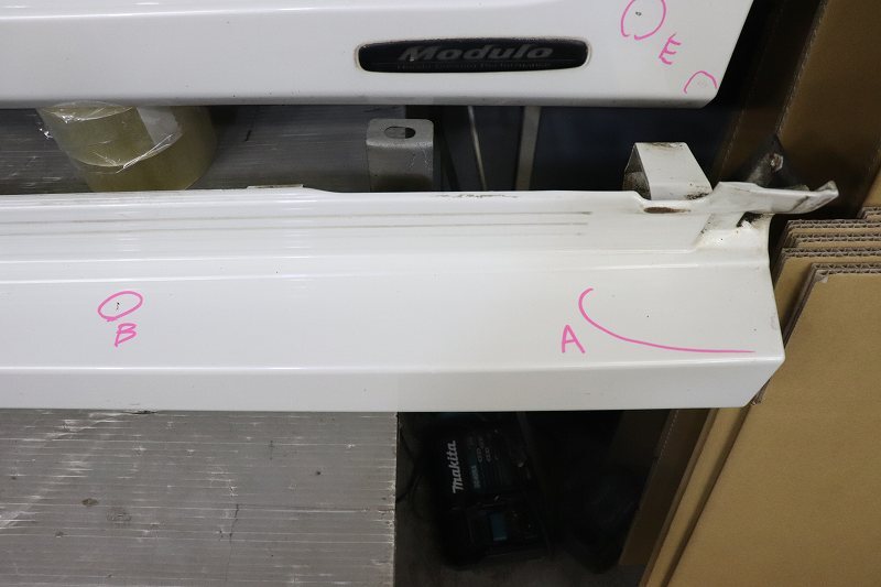 エリシオン X RR1 純正 MODULO モデューロ サイドステップ サイドスポイラー 左右セット NH683P 再塗装 08F04-SJK-0M00-11 P028759(サイド)｜売買さ ...