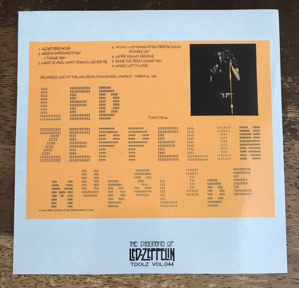 Led Zeppelin レッドツェッペリン Mudslide 1CD / Live in Vancouver March 21st 1970 ...