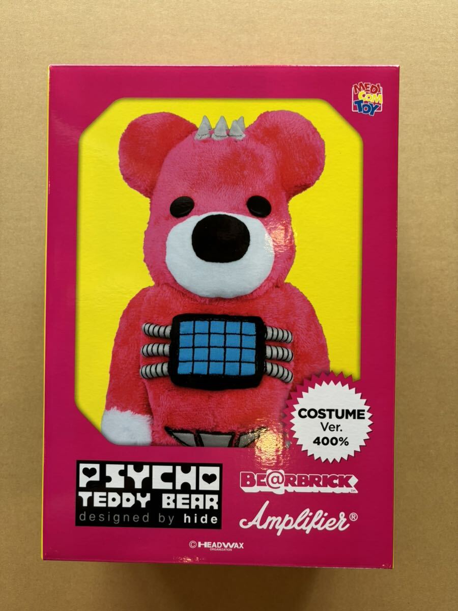 BE@RBRICK サイコベア COSTUME Ver. 400％ SESAME STREET MEDICOM TOY ベアブリック kaws ...