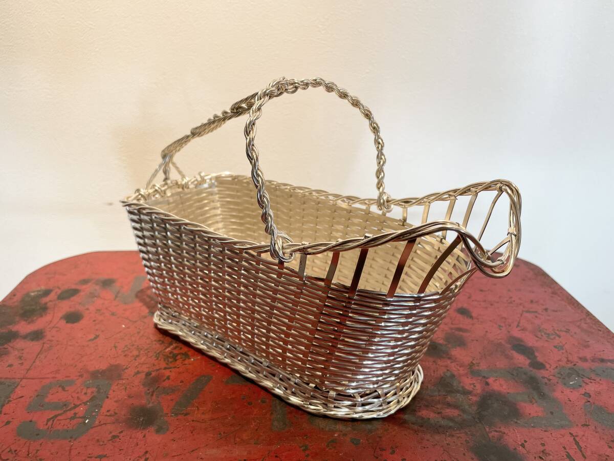 2. 極上 クリストフル アンティーク フランス CHRISTOFLE ワインボトルバスケット CKSP(カトラリー)｜売買されたオークション ...