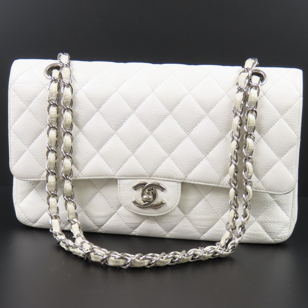 92412 1円スタート CHANEL シャネル 綺麗 マトラッセ Wフラップ25 チェーンショルダーバッグ ターンロック ココマーク ...