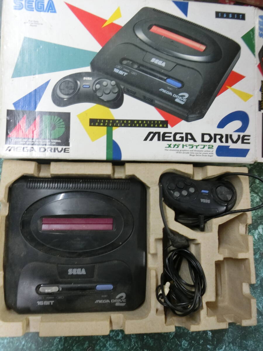 1円 メガドライブ2 SEGA MEGADRIVE2 HAA-2502 16BIT(本体、アクセサリー)｜売買されたオークション情報 ...