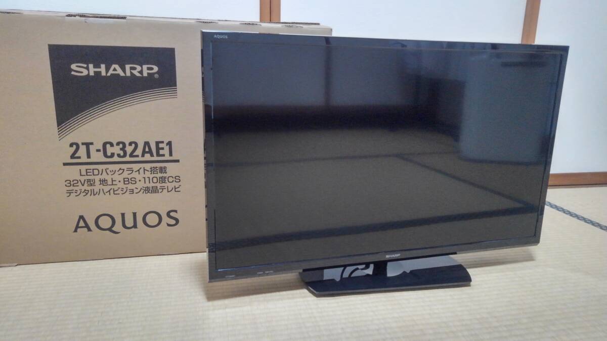SHARP AQUOS／アクオス 2T-C32AE1 32V型 液晶テレビ(液晶)｜売買されたオークション情報、yahooの商品情報をアーカイブ公開 - オークファン（aucfan.com）