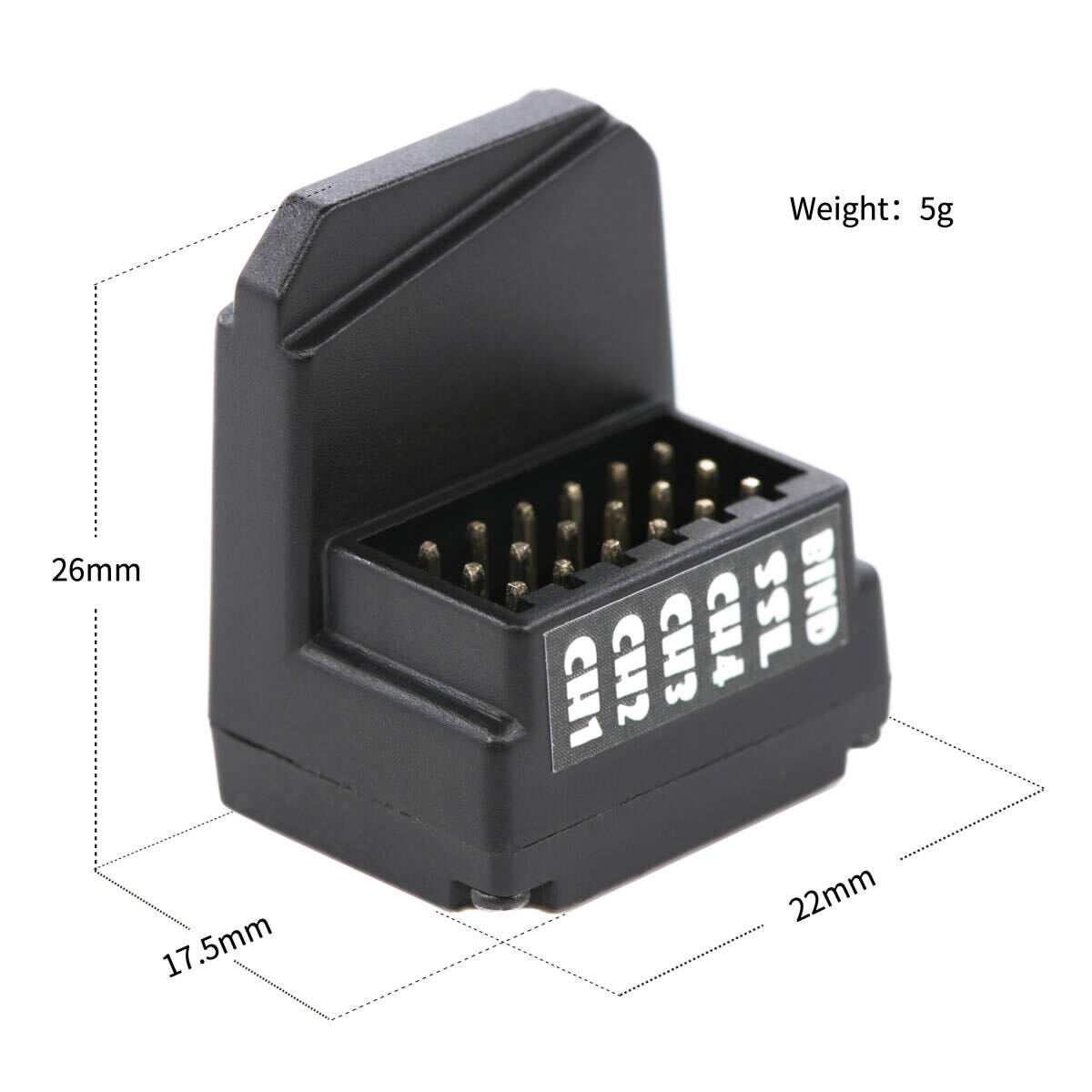 DasMikro DSK-314 4ch T-FHSS レシーバー 双葉 フタバ 10PX 7PXR 7PX 4PX 7XC 4GRS 4PV 4PM 4PLS 3PV Futaba 車用 ...