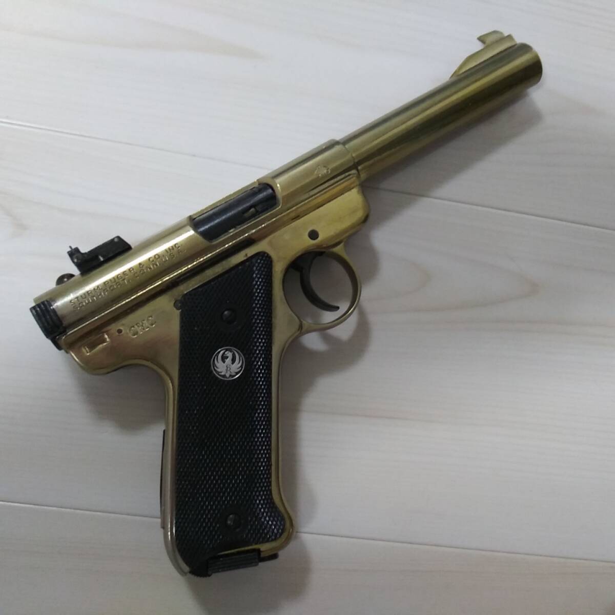 合法品 CMC ルガー MK1 金属製 ブローバックモデル SMG(モデルガン)｜売買されたオークション情報、yahooの商品情報をアーカイブ ...