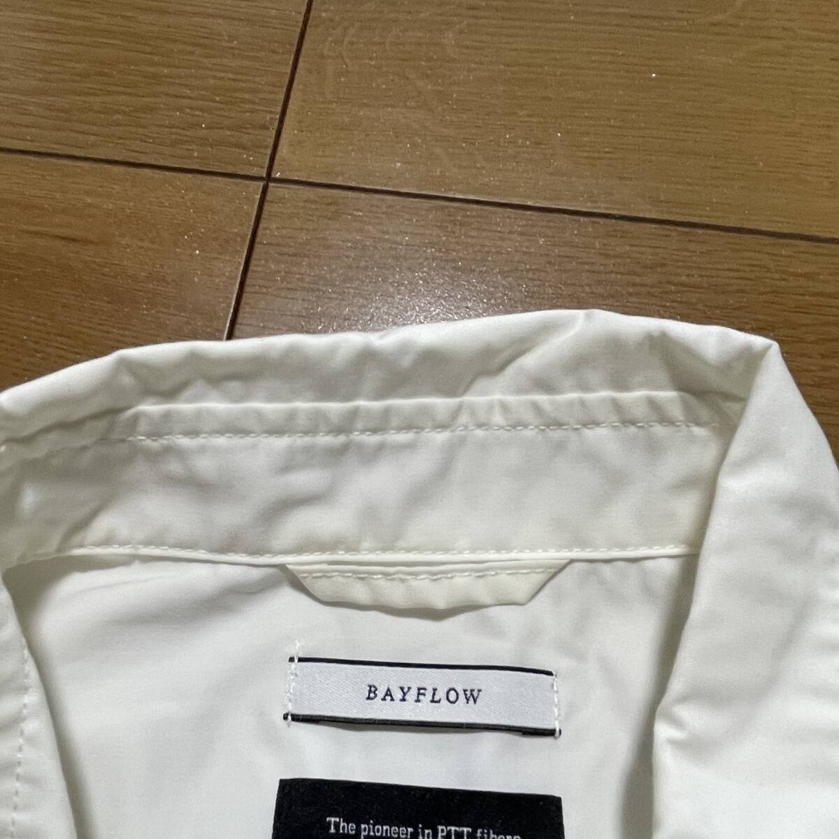 I-4 BAYFLOW アダストリア サイズ 3 実寸 XL 白 SOLOTEX TEIJIN ボタン ポリエステルシャツ(XLサイズ以上)｜売買されたオークション情報、yahooの商品情報を ...