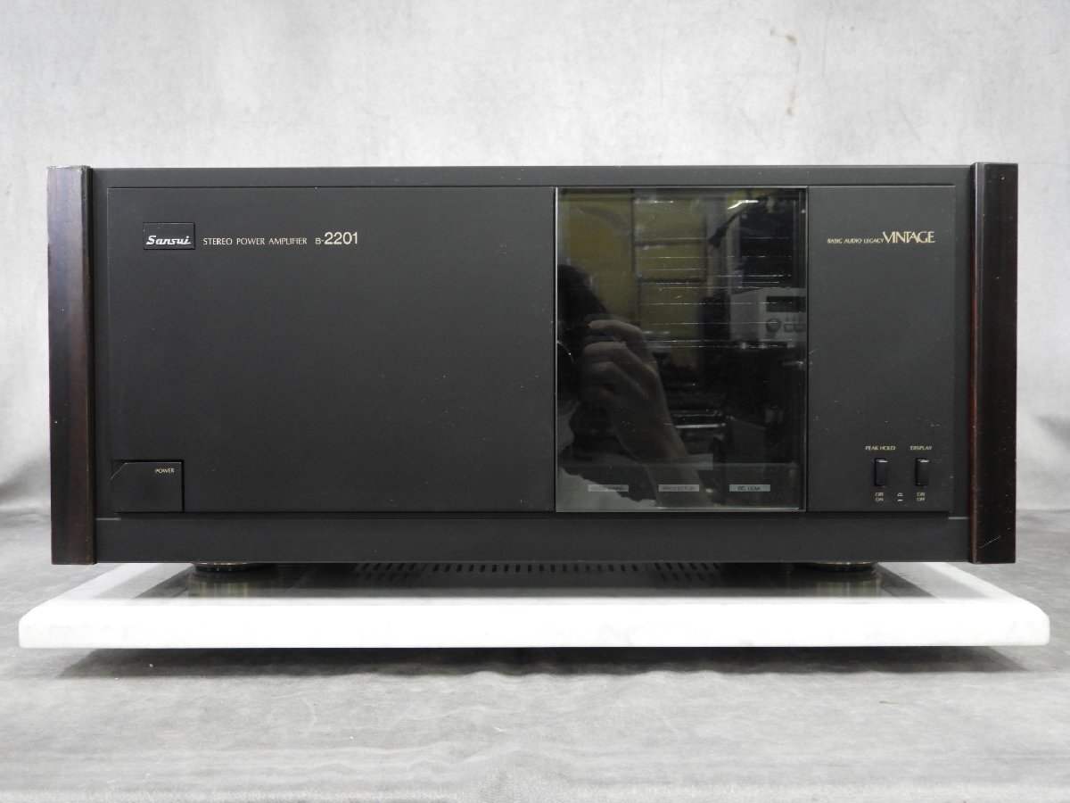 SANSUI サンスイ B-2201 パワーアンプ(サンスイ)｜売買されたオークション情報、yahooの商品情報をアーカイブ公開 ...