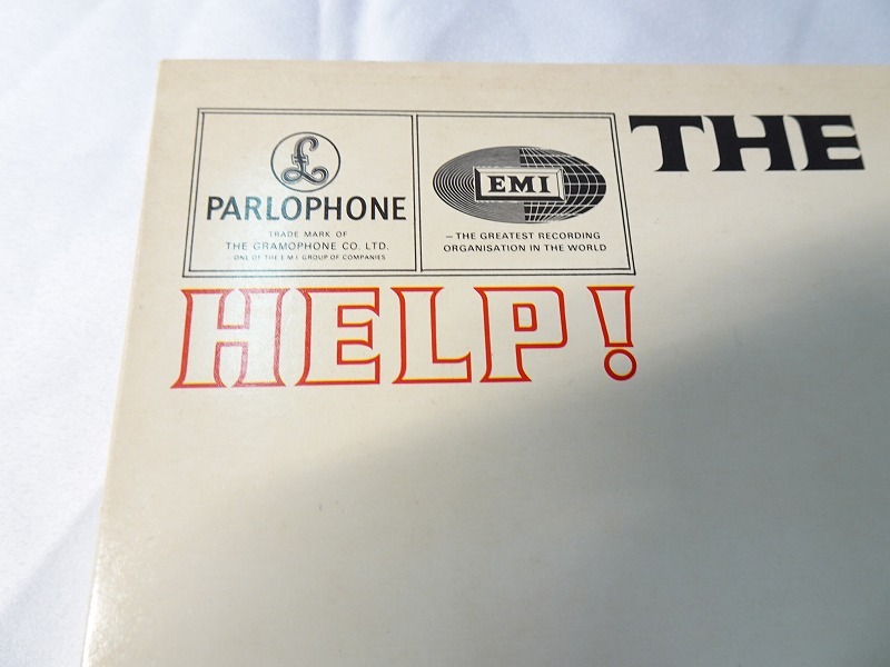 Nwb004 EU.UK盤 LP The Beatles ビートルズ HELP Parlophone yellow / PMC 1255/ Vinyl レコード GT.Britain 洋楽 ...
