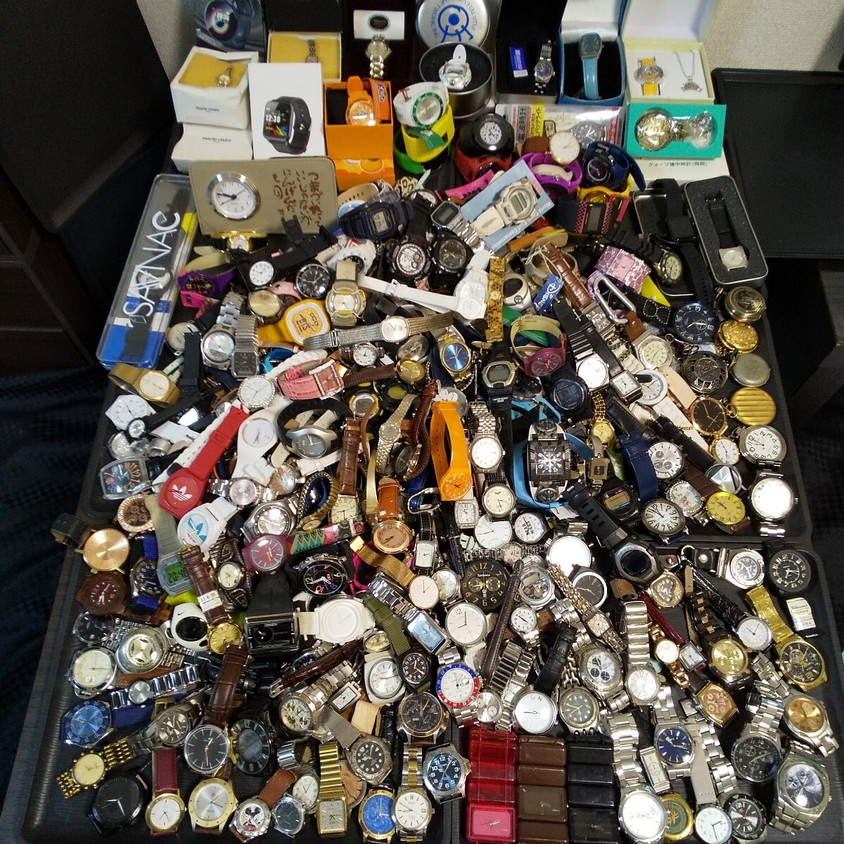 腕時計まとめて SEIKO CITIZEN CASIO G-SHOCK ALBA TIMEX NIXON DIESEL RICOH ...